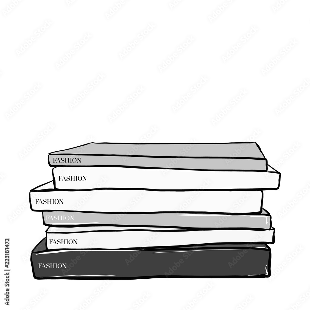 Fashion Magazine Stack