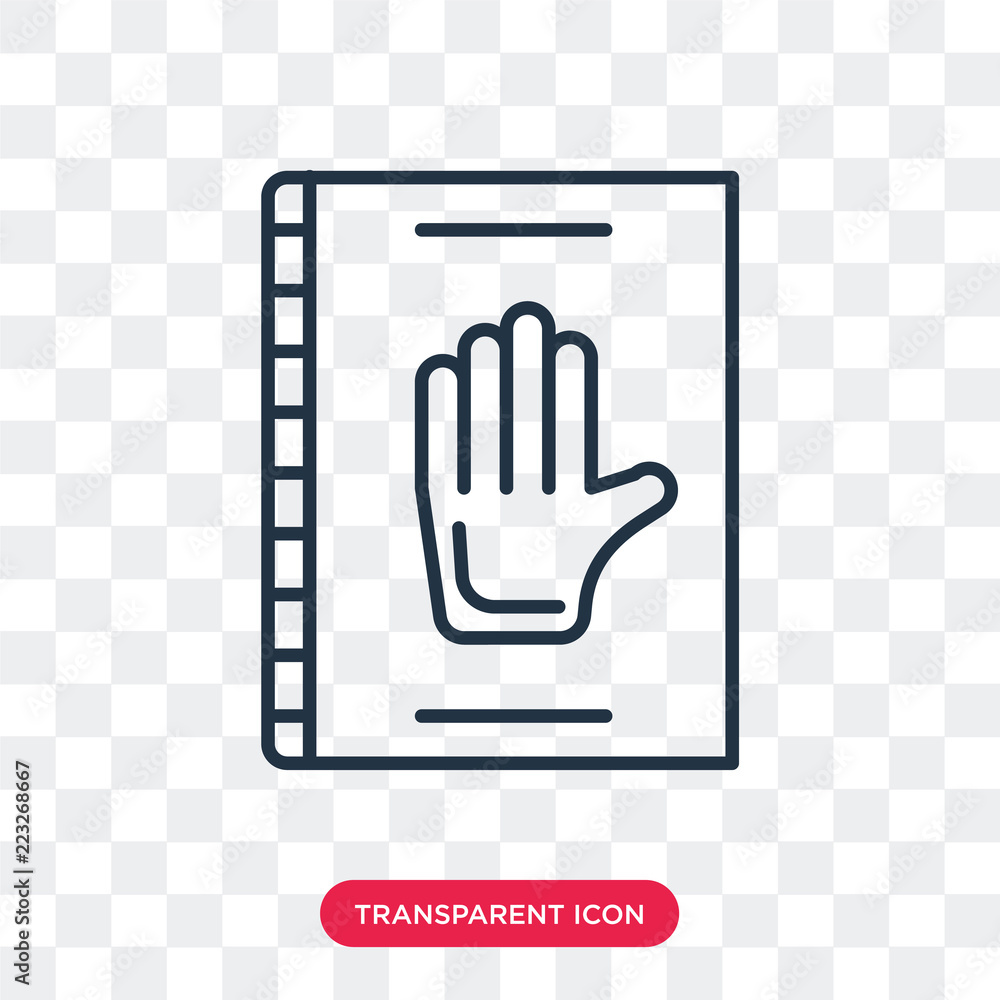 Oath vector icon isolated on transparent background, Oath logo design ...