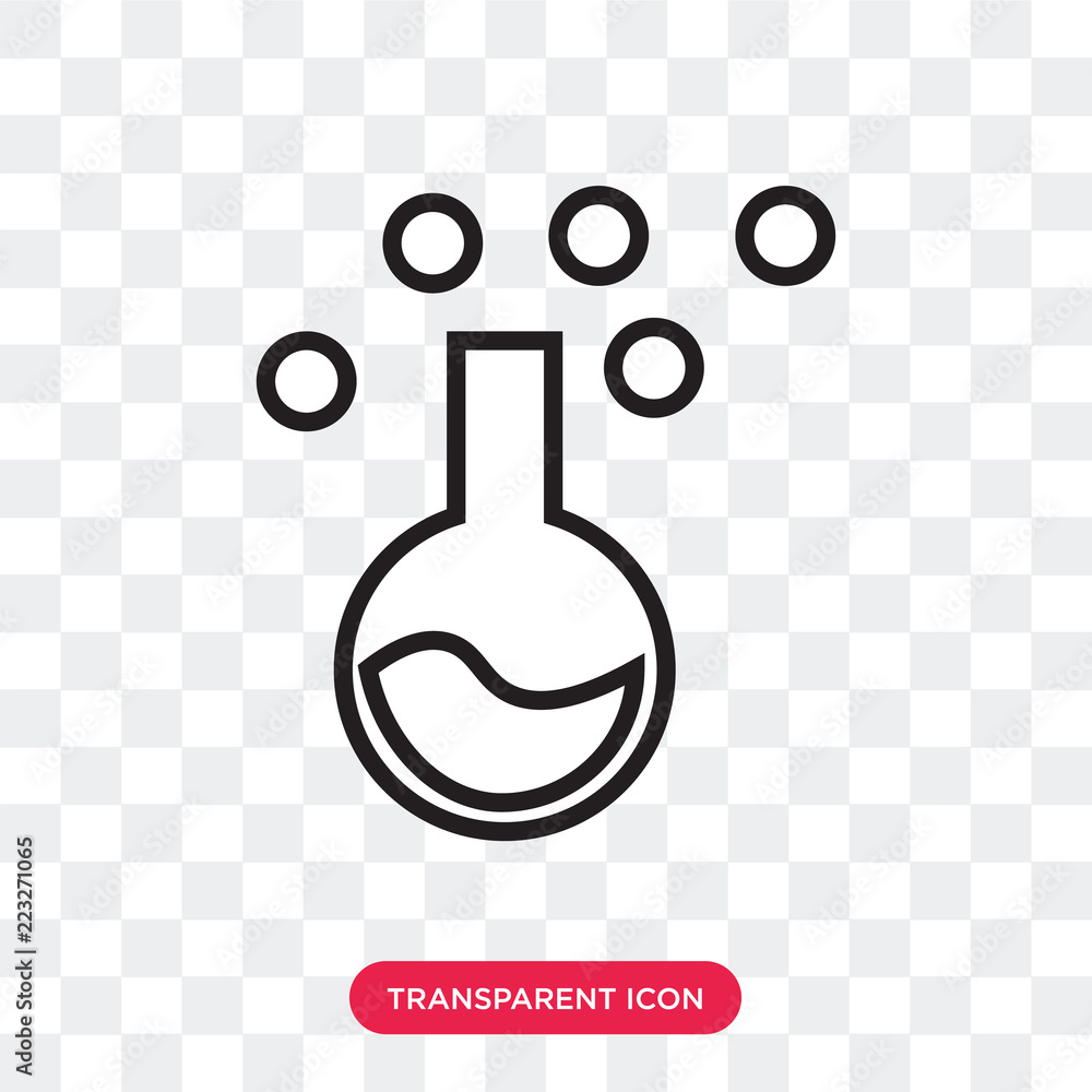 Potion vector icon isolated on transparent background, Potion logo ...