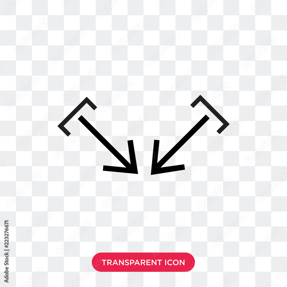 Focus vector icon isolated on transparent background, Focus logo design ...