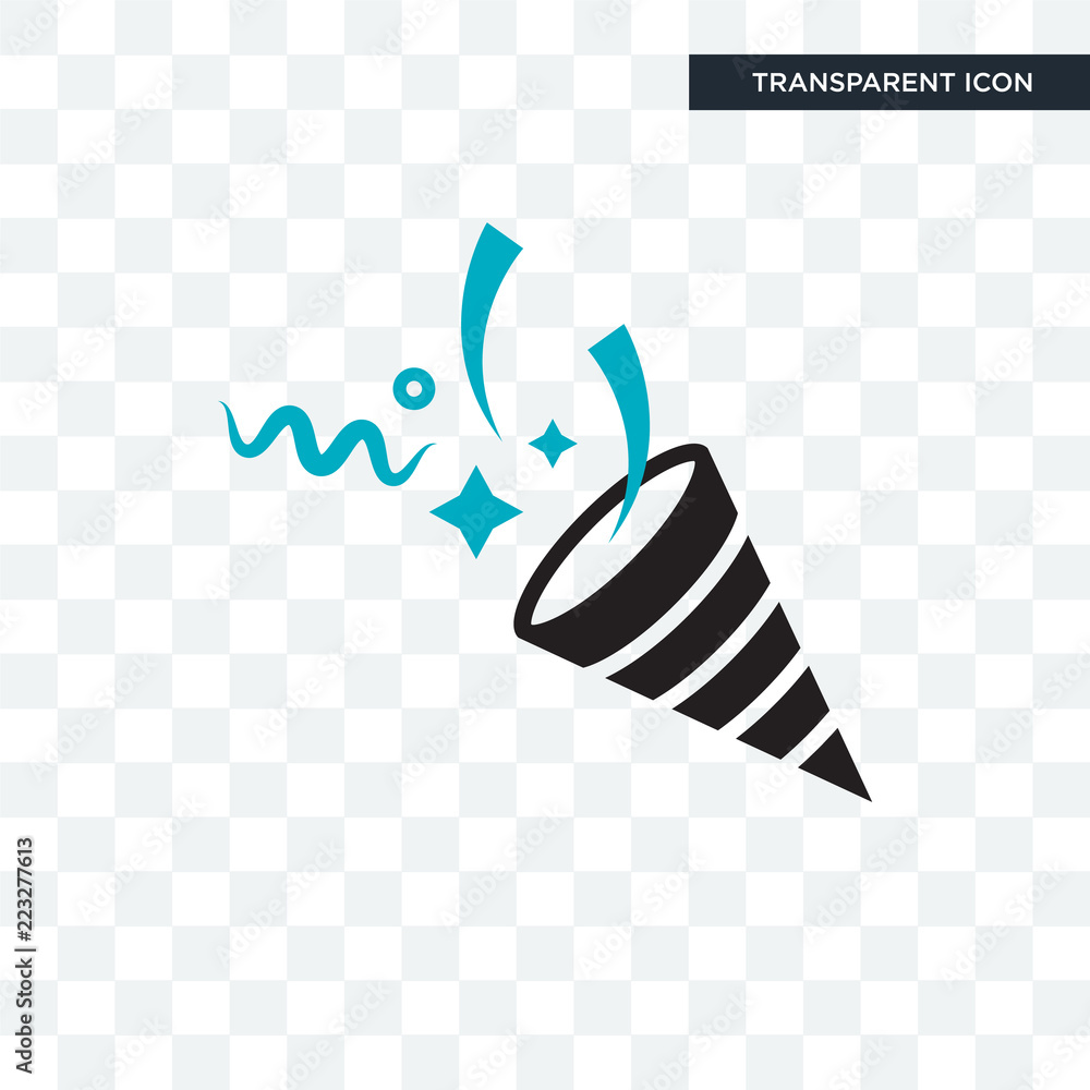 Firecracker vector icon isolated on transparent background, Firecracker ...