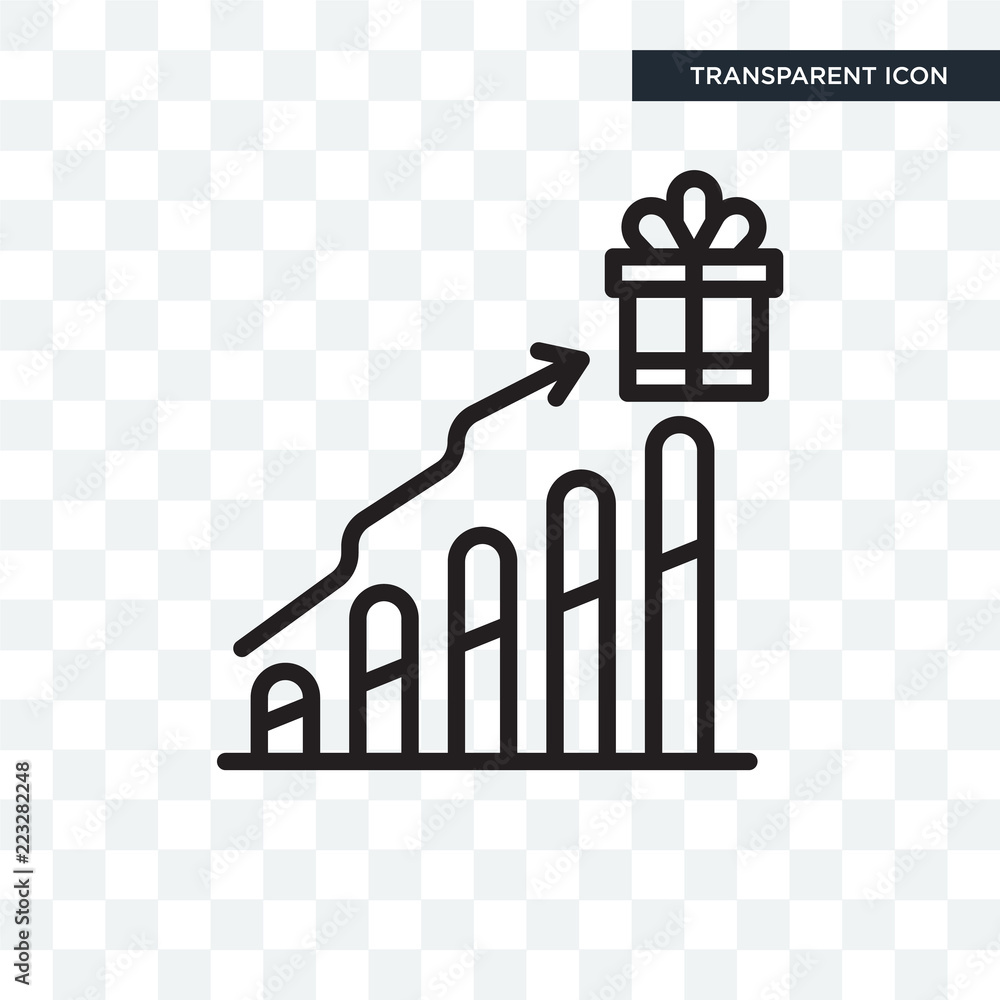 Incentive vector icon isolated on transparent background, Incentive ...