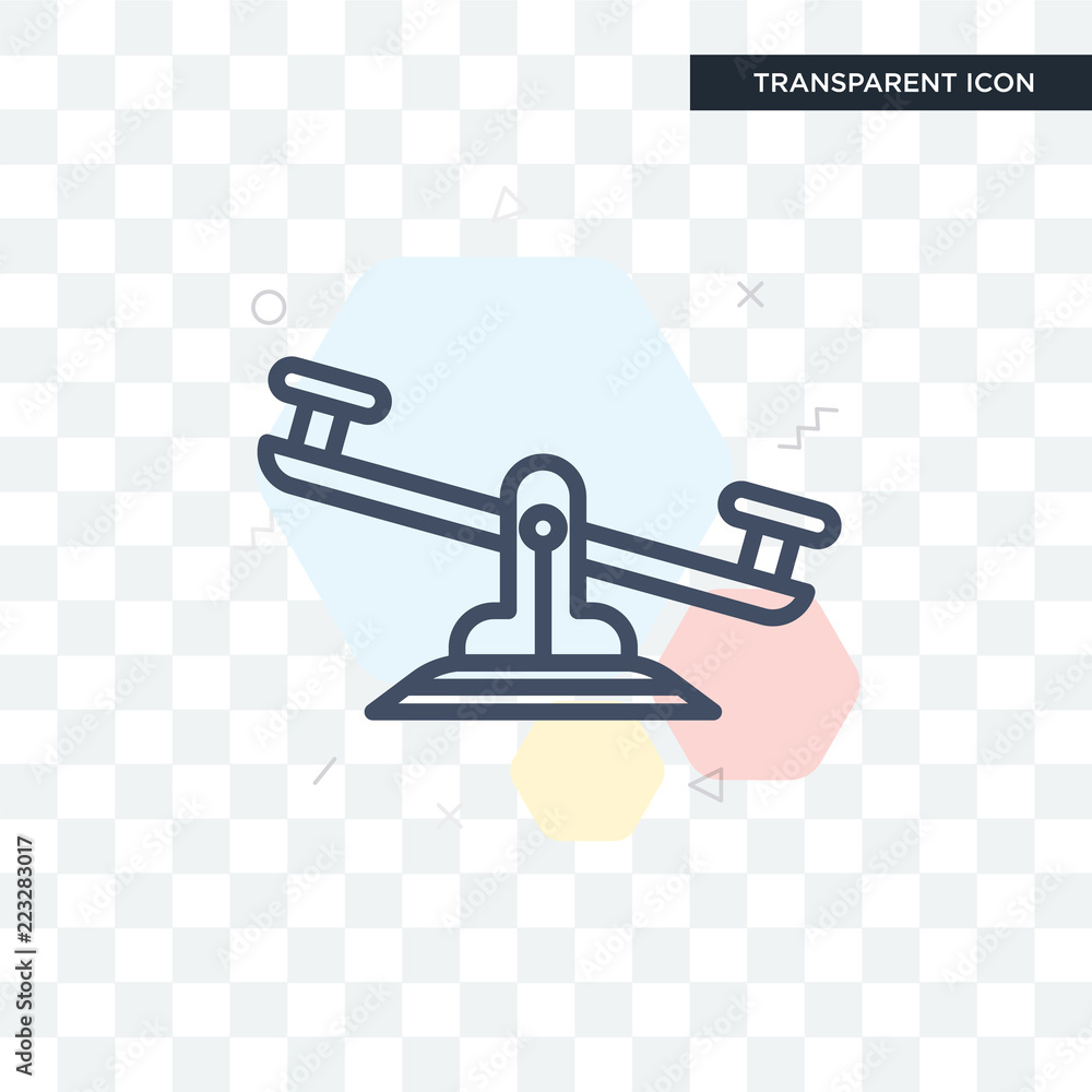 Balancer vector icon isolated on transparent background, Balancer logo ...