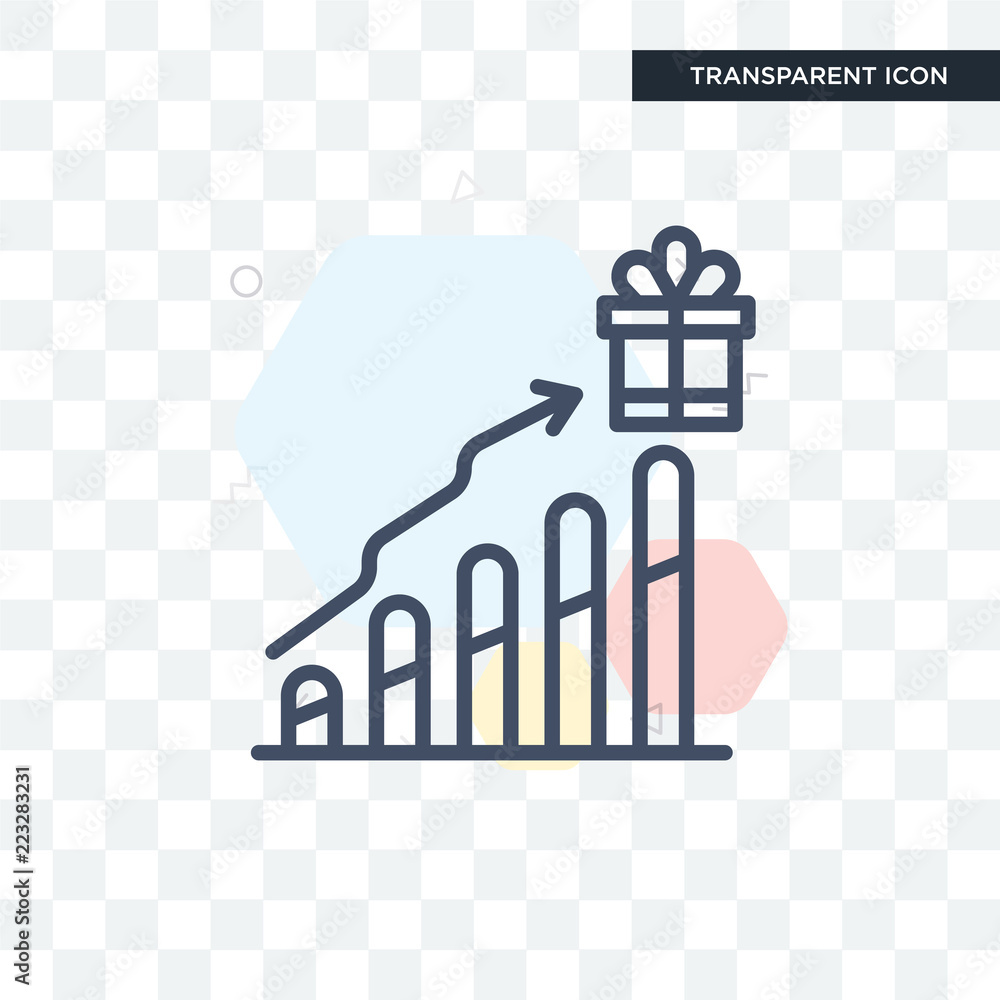 Incentive vector icon isolated on transparent background, Incentive ...
