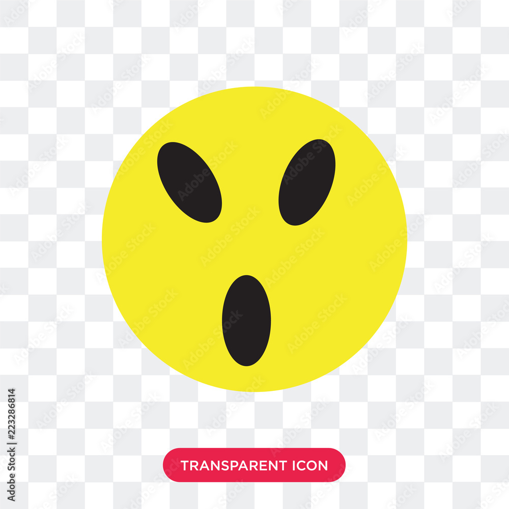 Alien vector icon isolated on transparent background, Alien logo design ...