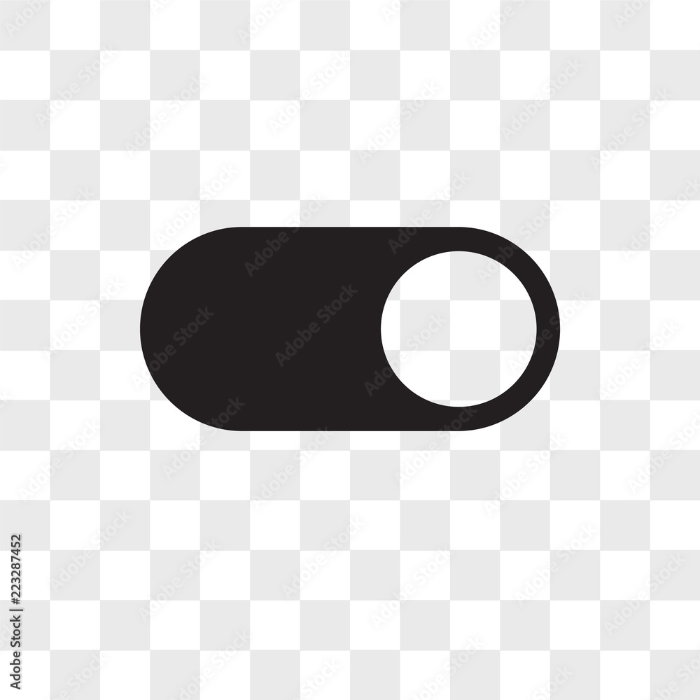 Switch vector icon isolated on transparent background, Switch logo ...