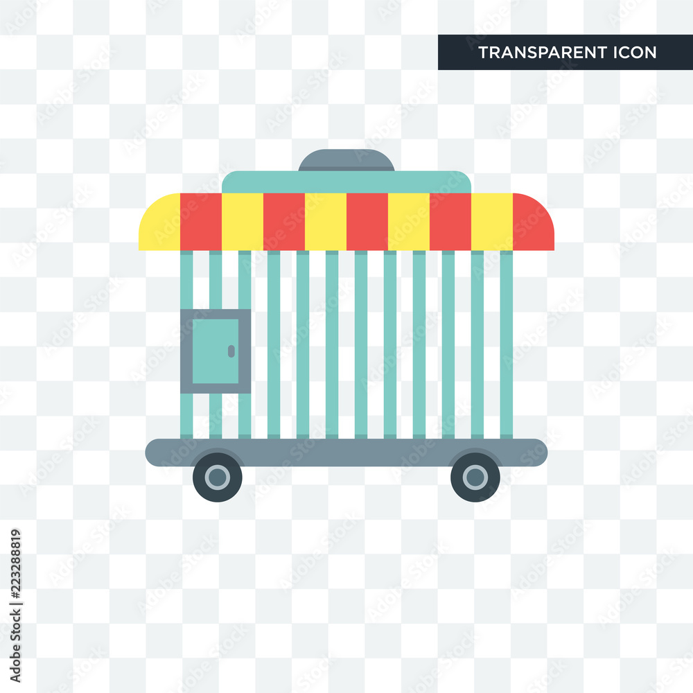 Cage vector icon isolated on transparent background, Cage logo design ...