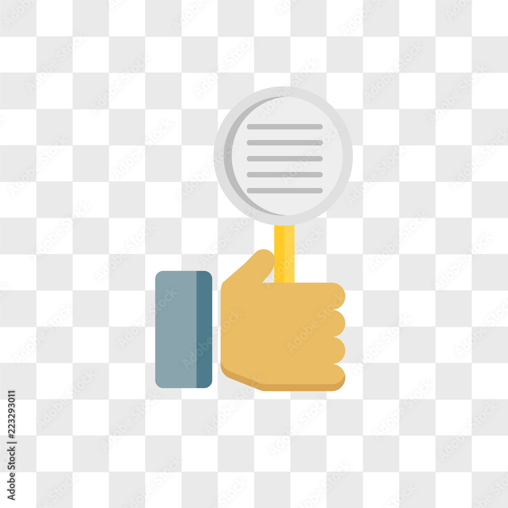 Support vector icon isolated on transparent background, Support logo ...