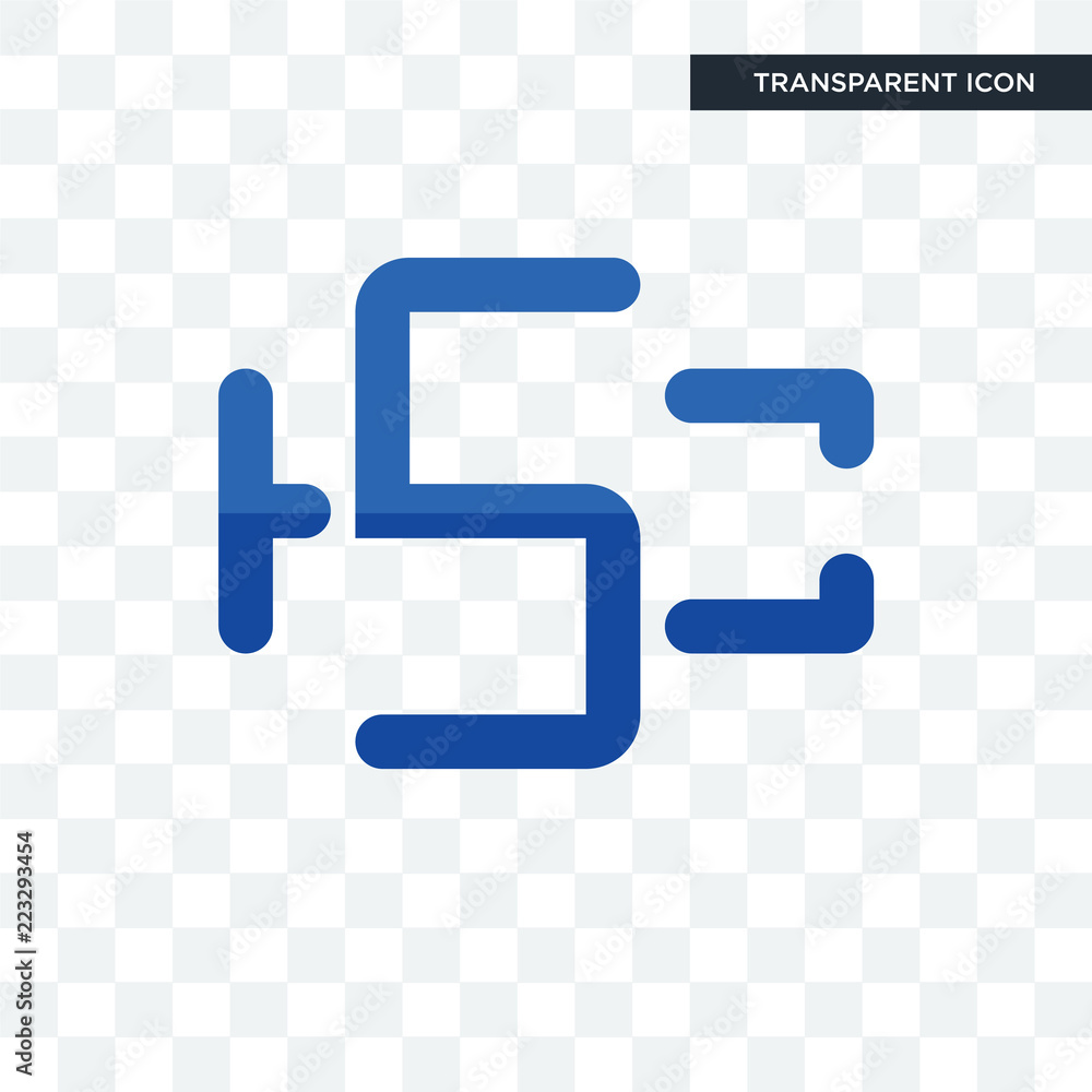 hsc vector icon isolated on transparent background, hsc logo design ...