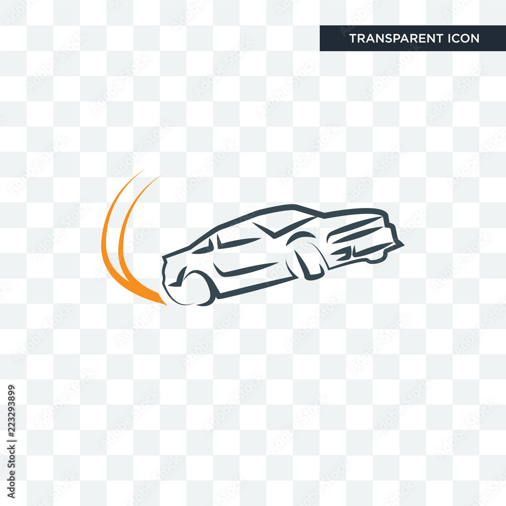 drift vector icon isolated on transparent background, drift logo design ...