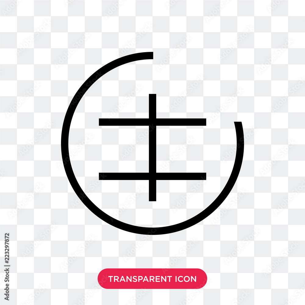 Command vector icon isolated on transparent background, Command logo ...