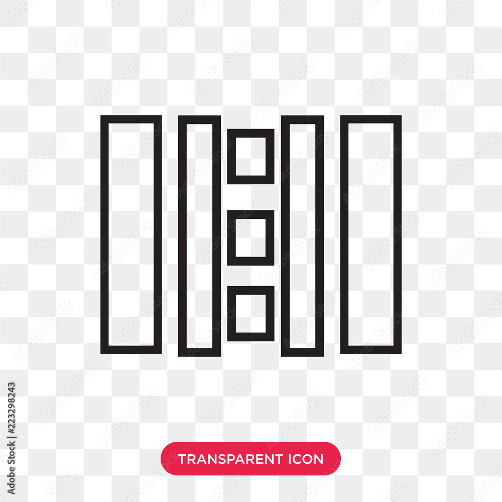 American football field top view vector icon isolated on transparent ...