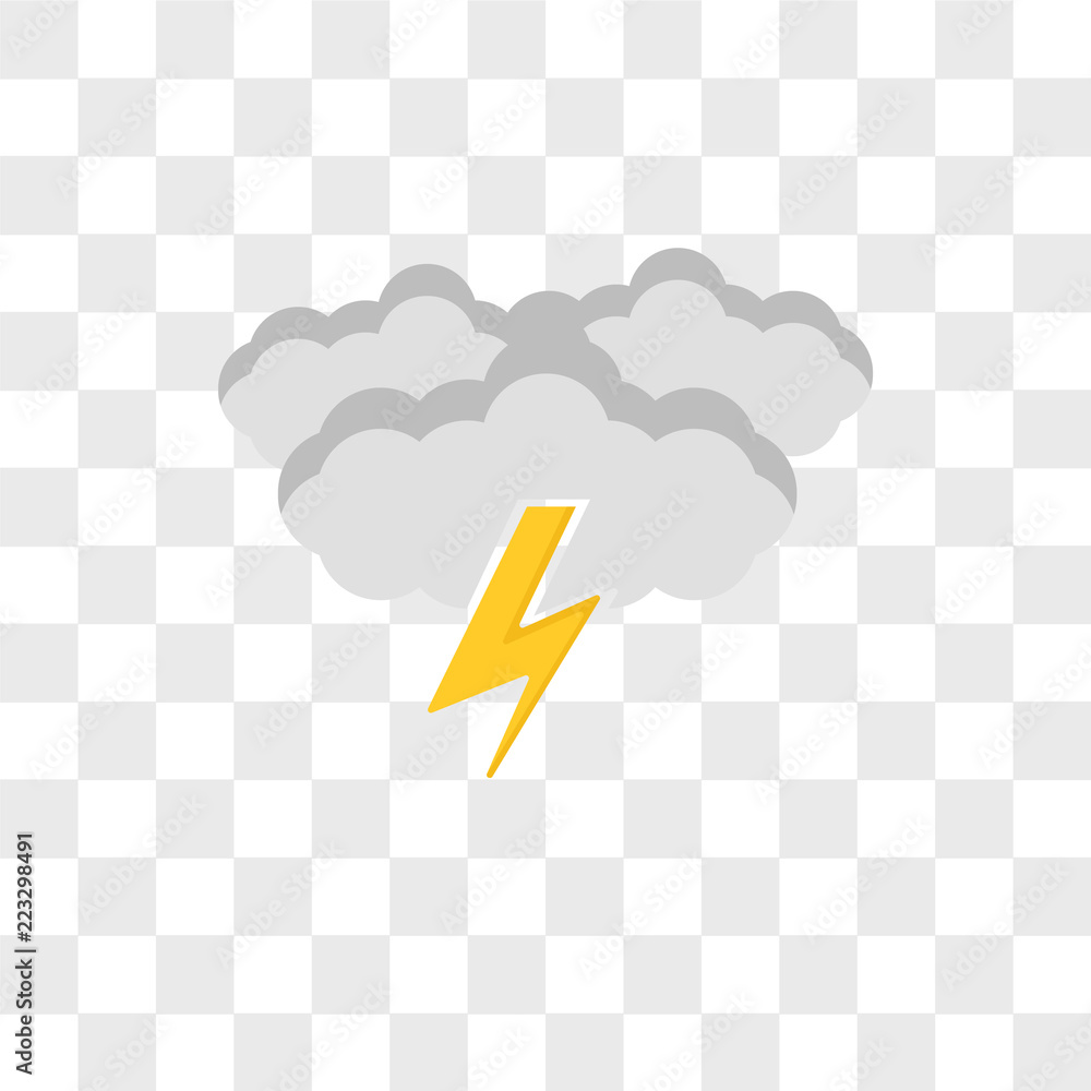 Cloudy vector icon isolated on transparent background, Cloudy logo ...