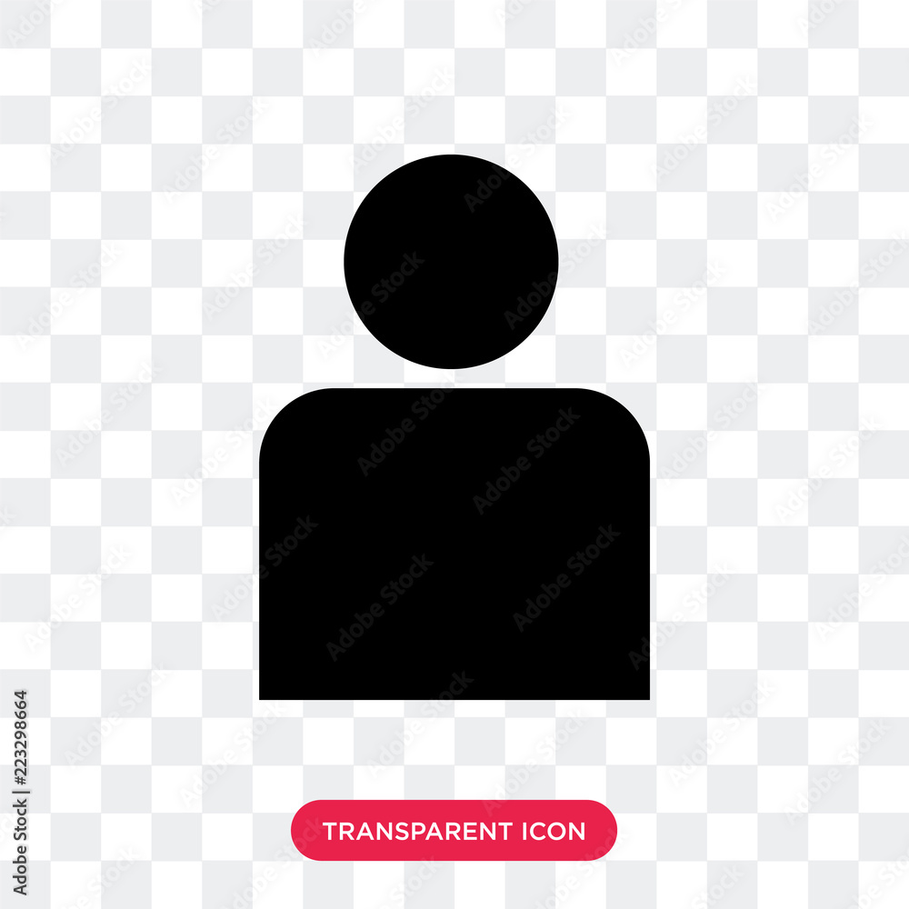 people vector icon isolated on transparent background, people logo ...