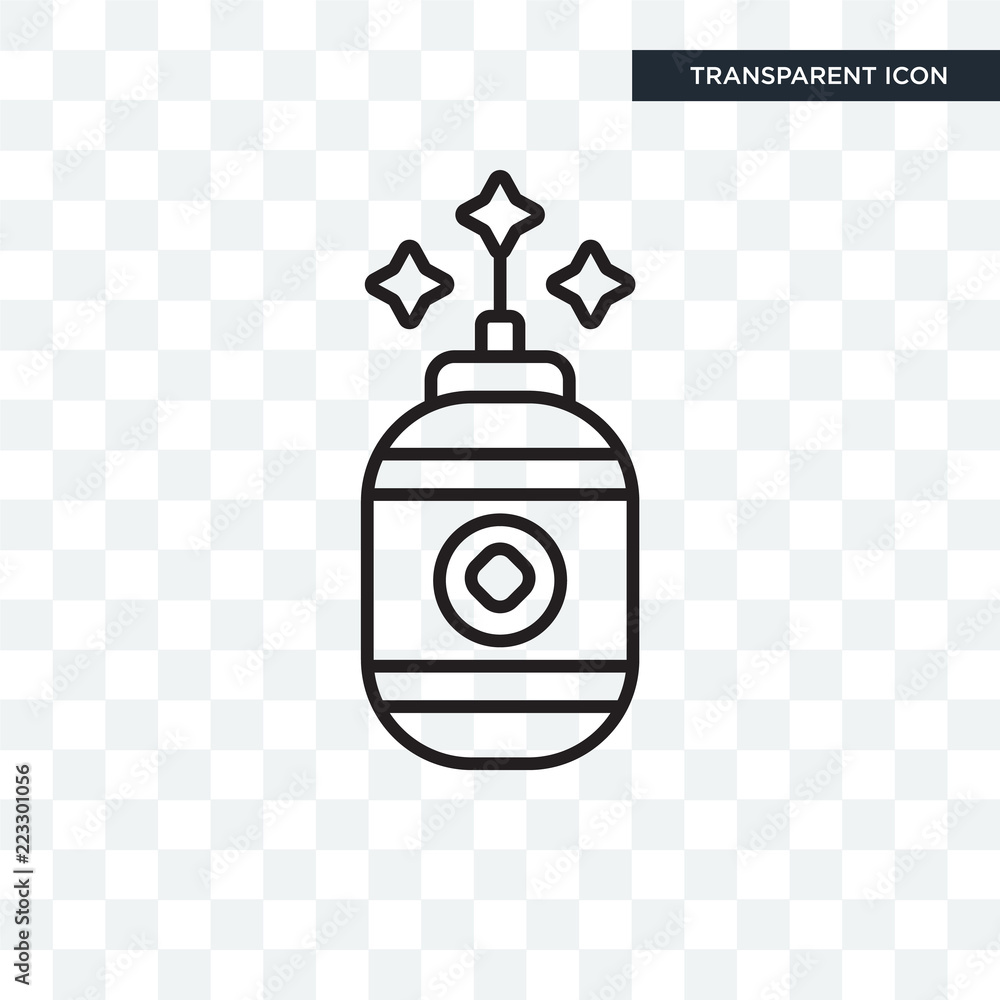 Cracker vector icon isolated on transparent background, Cracker logo ...