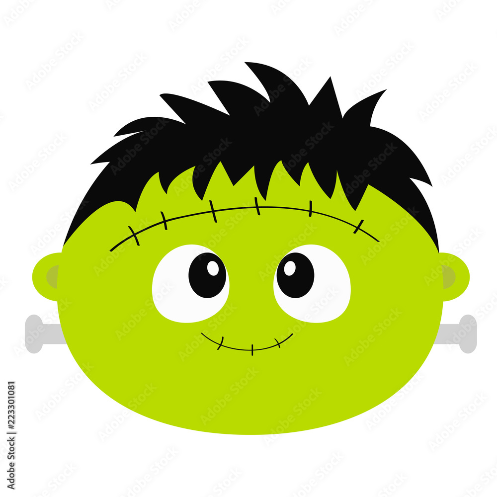 Clipart De Cara De Frankenstein