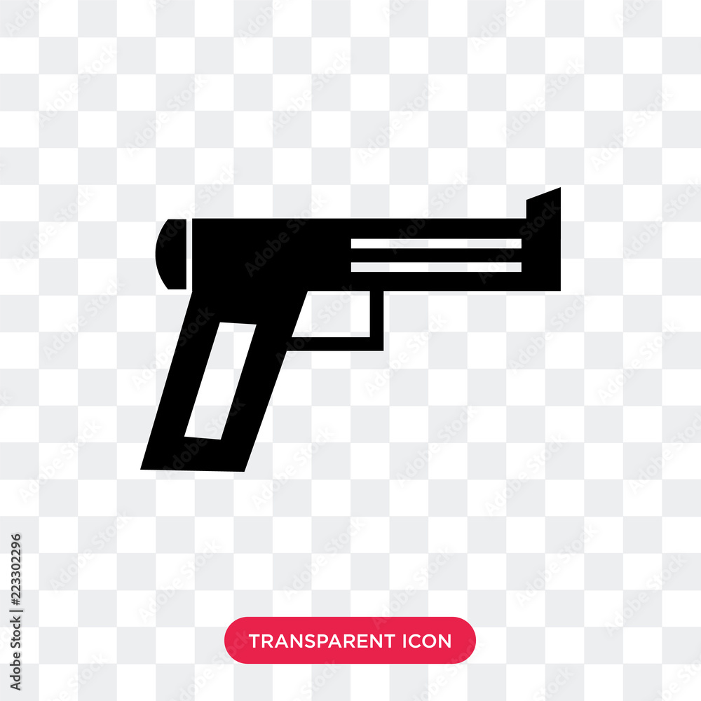 Musket vector icon isolated on transparent background, Musket logo ...
