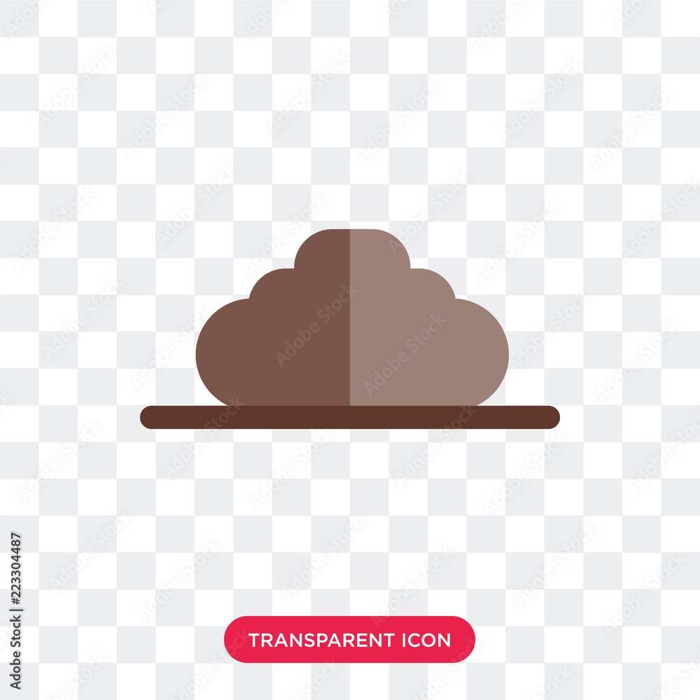 Dung vector icon isolated on transparent background, Dung logo design ...