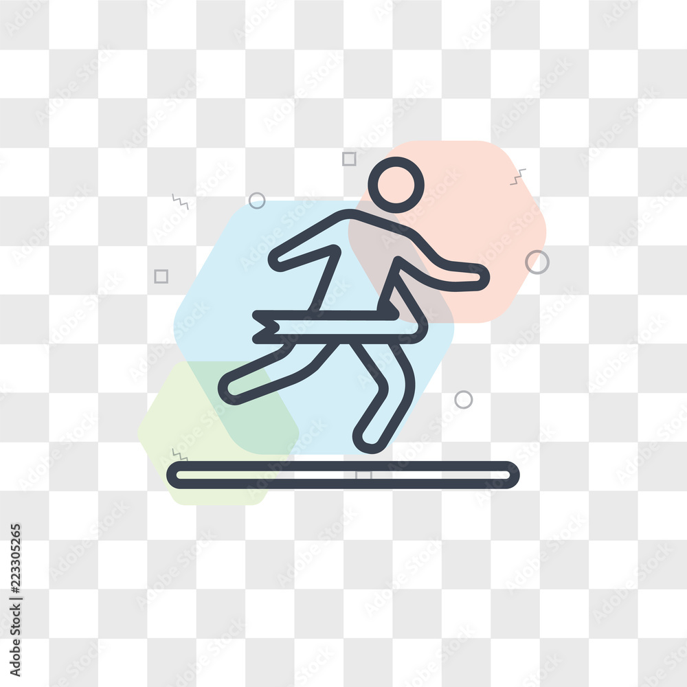 Competition vector icon isolated on transparent background, Competition ...