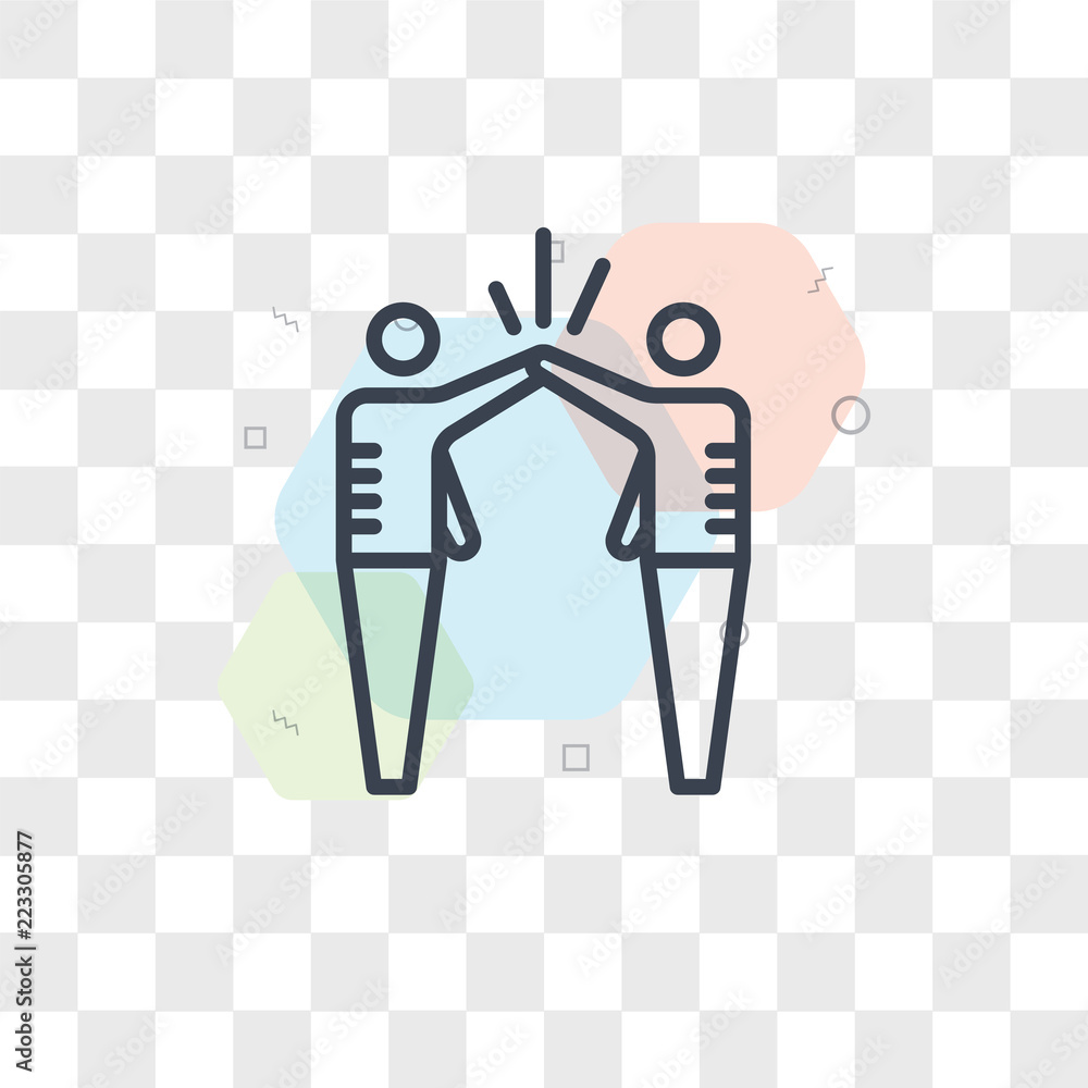 Win vector icon isolated on transparent background, Win logo design ...