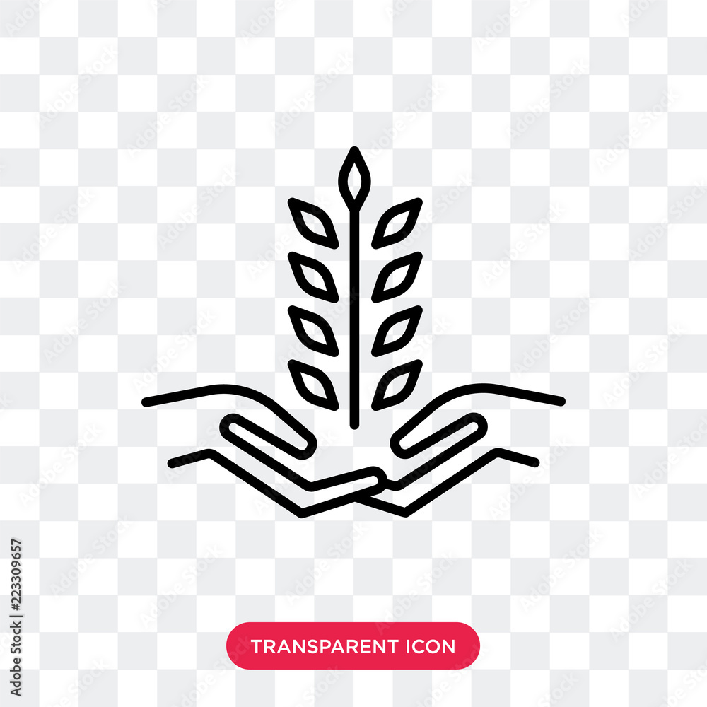 Wheat Symbol Vector