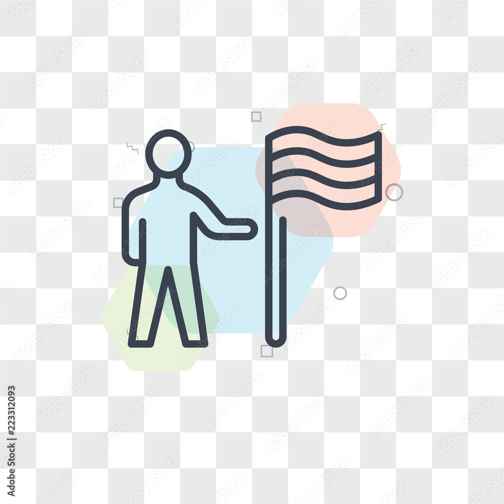 Goals vector icon isolated on transparent background, Goals logo design ...