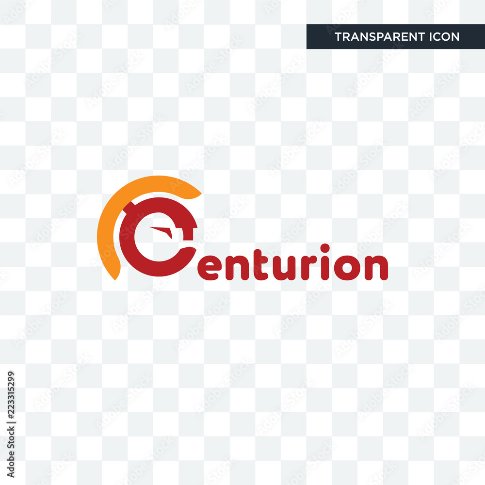 centurion vector icon isolated on transparent background, centurion ...
