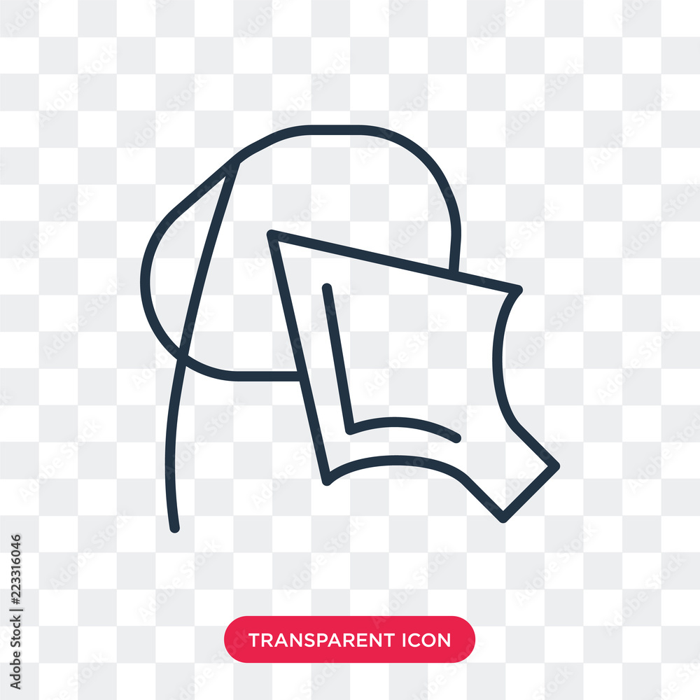 Lasso vector icon isolated on transparent background, Lasso logo design ...