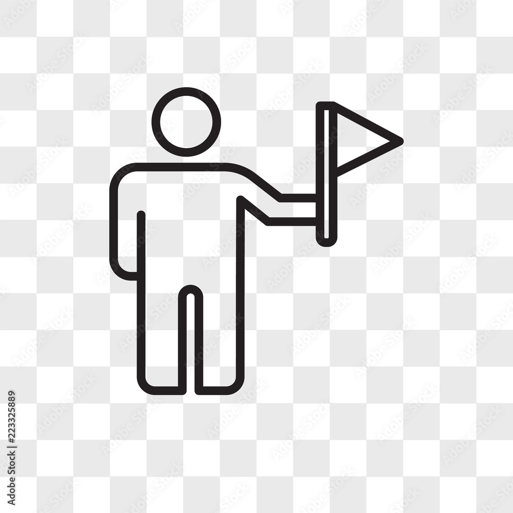 Guide vector icon isolated on transparent background, Guide logo design ...