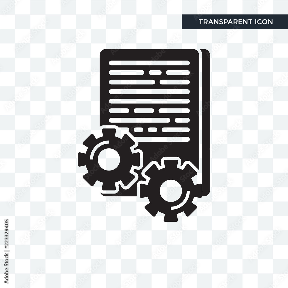 Policy vector icon isolated on transparent background, Policy logo ...