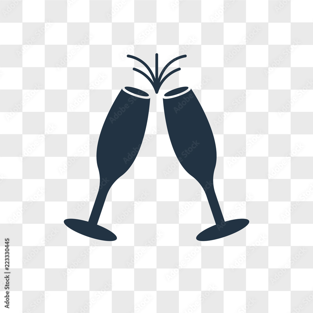 Celebration vector icon isolated on transparent background, Celebration ...