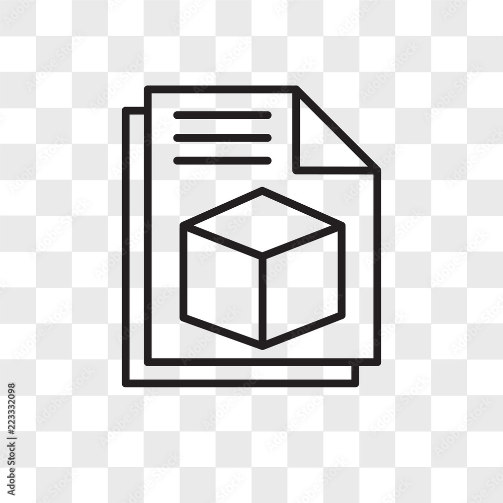 3d vector icon isolated on transparent background, 3d logo design Stock ...