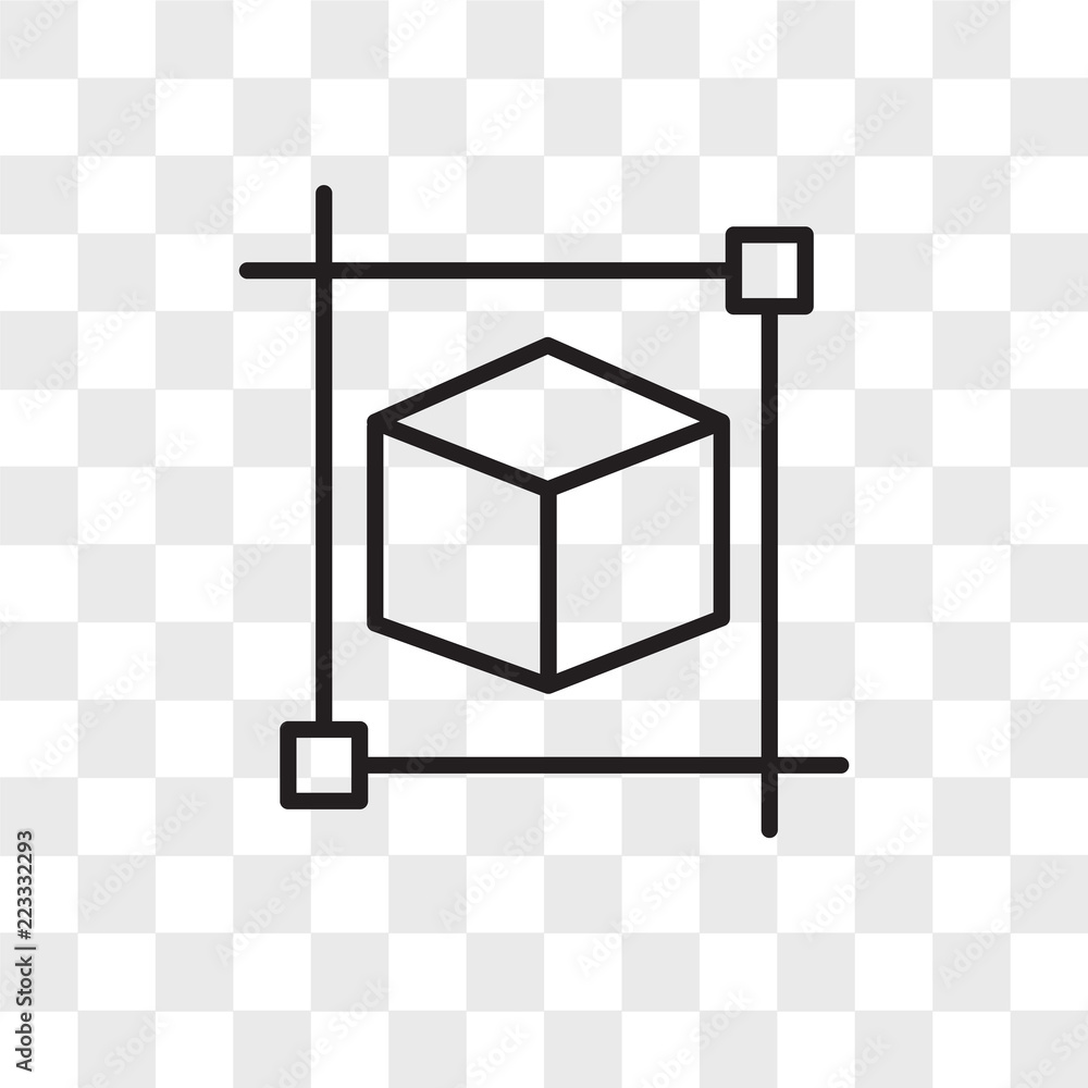 3d vector icon isolated on transparent background, 3d logo design Stock ...