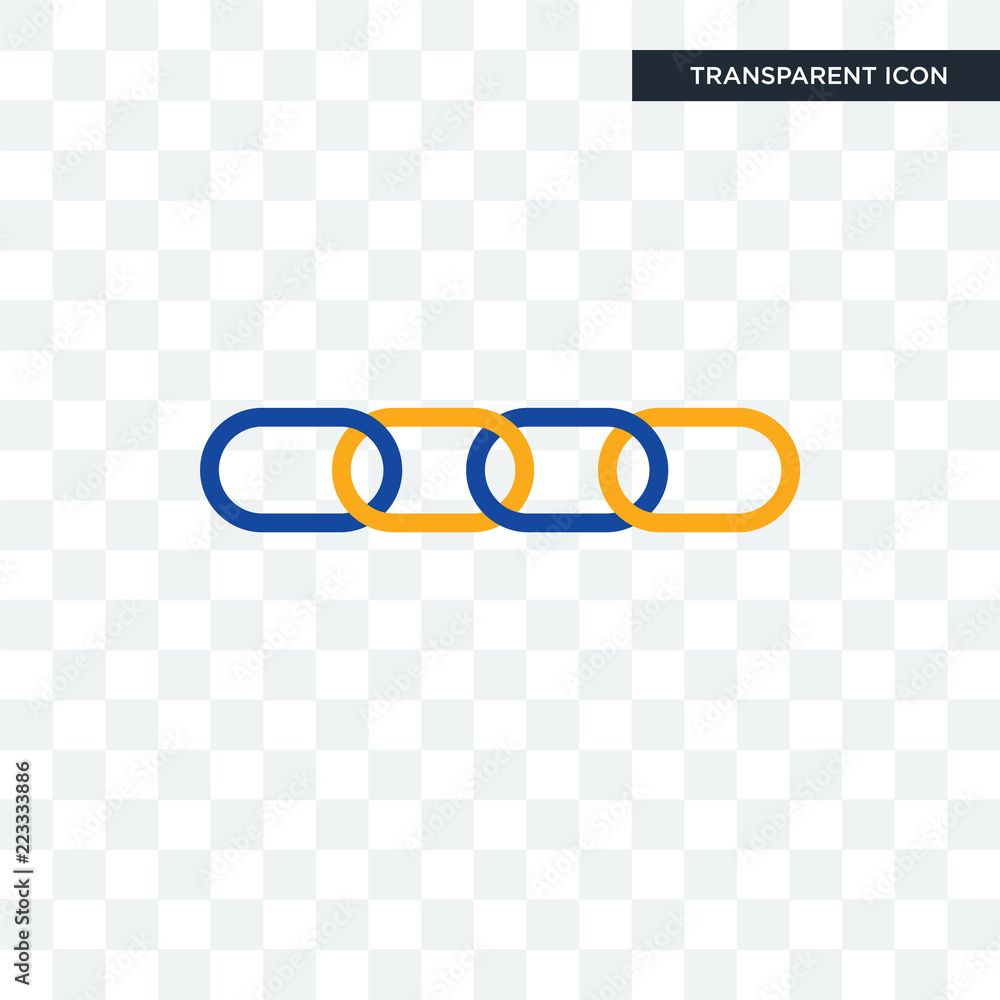 supply chain vector icon isolated on transparent background, supply ...