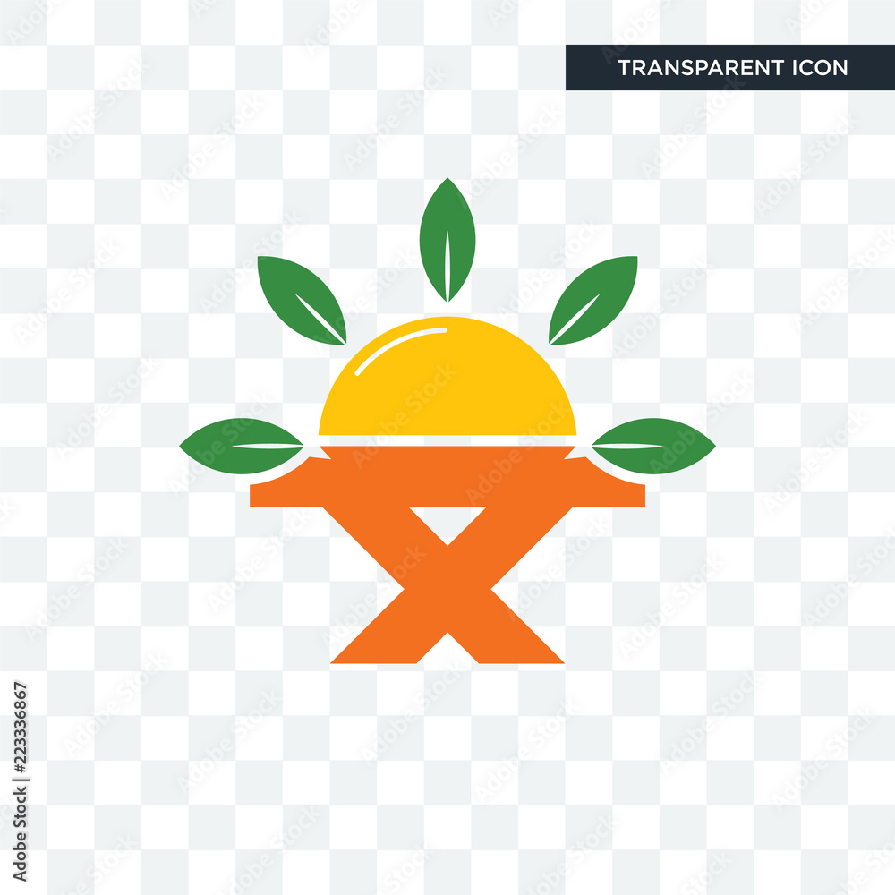 farm to table vector icon isolated on transparent background, farm to ...