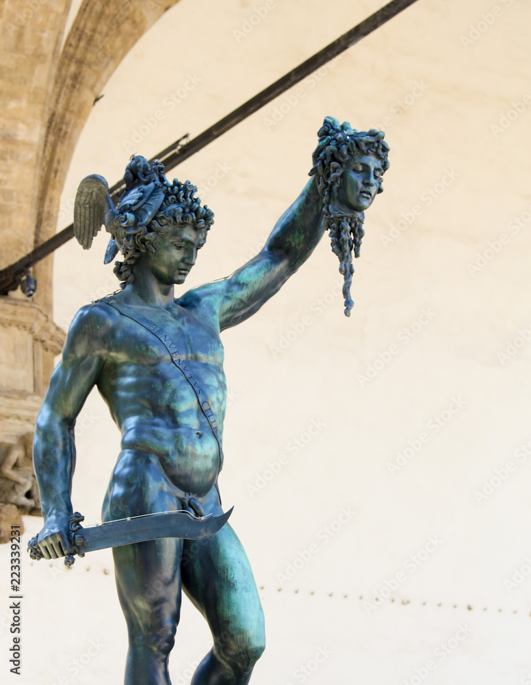 Perseus with the Head of Medusa Stock Photo | Adobe Stock