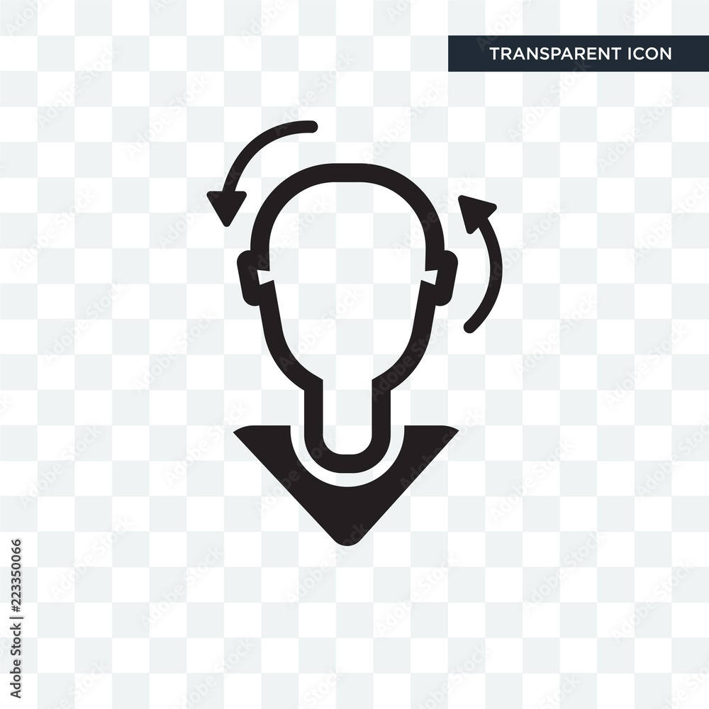 Rethink vector icon isolated on transparent background, Rethink logo ...