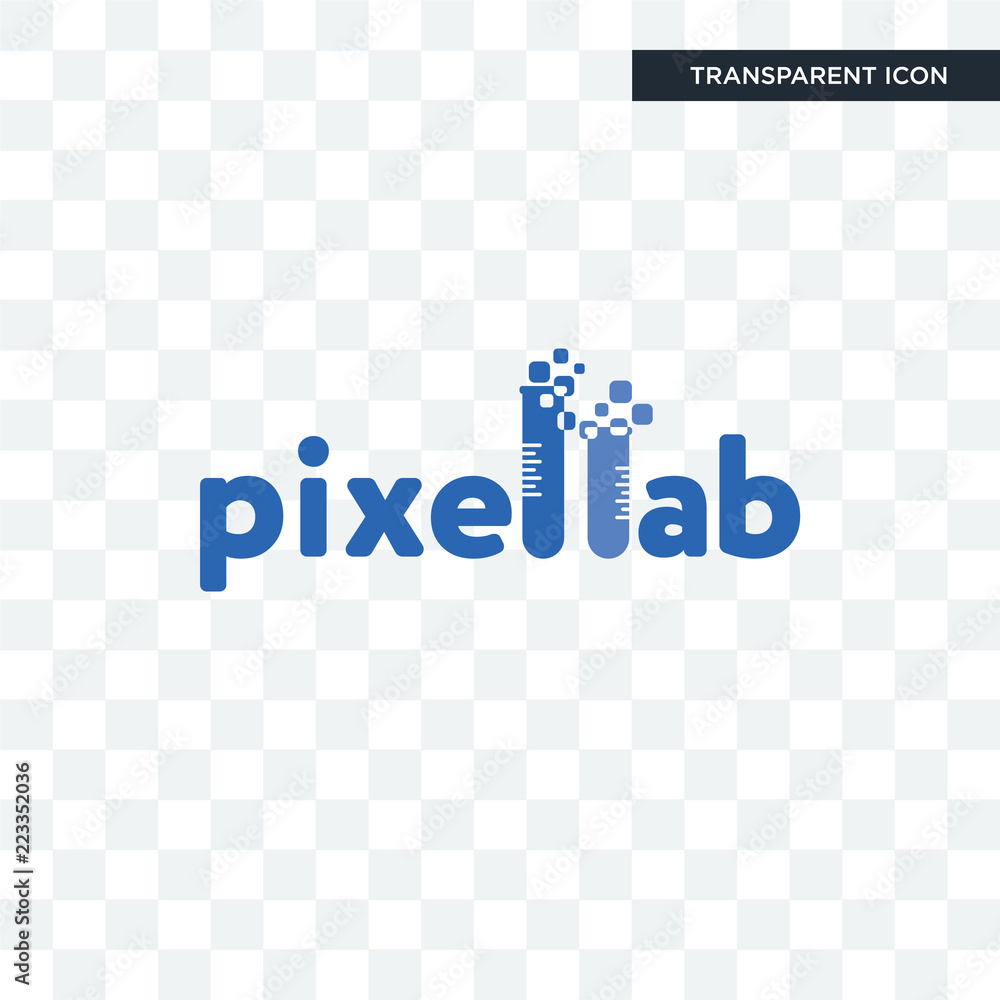 pixellab vector icon isolated on transparent background, pixellab logo ...