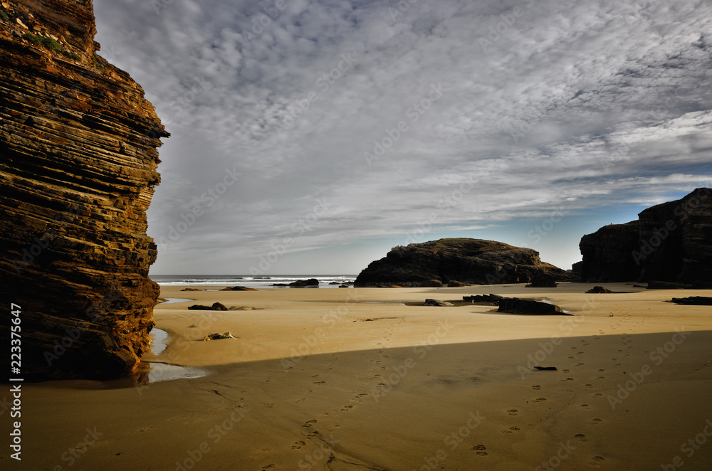 Cathedrals Beach is one of the most beautiful beaches in Spain, located ...