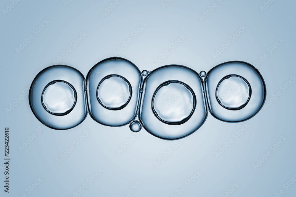 Cells division process, Cell divides into two cells Stock Photo | Adobe ...