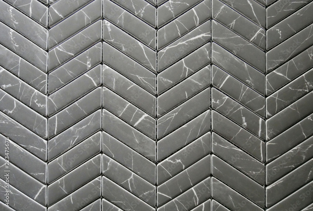 Ceramic tiles texture and background. Fish bone patterns. Stock Photo ...