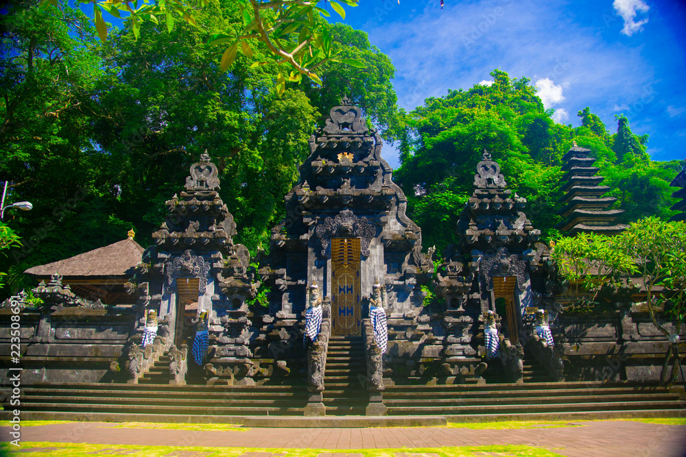 Goa Lawah Temple in Bali, Indonesia. Bali is an Indonesian island and ...