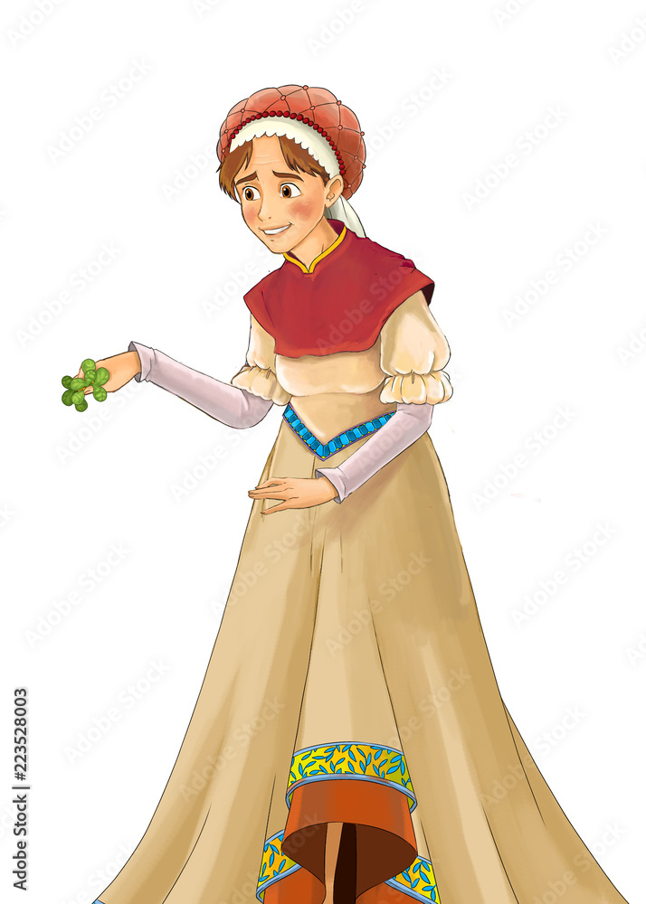 Medieval Lady Clipart