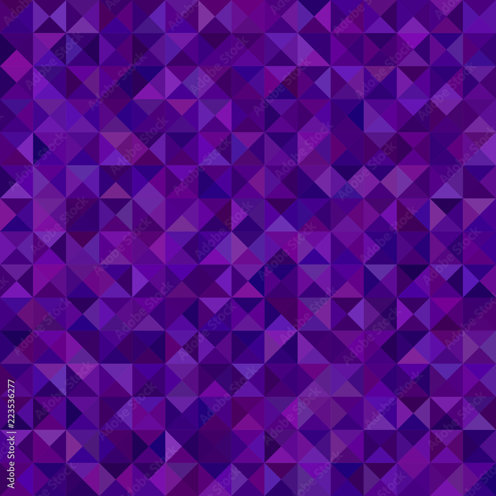 Dark Purple Abstract Triangle Tiled Mosaic Background Vector Graphic From Triangles In Dark