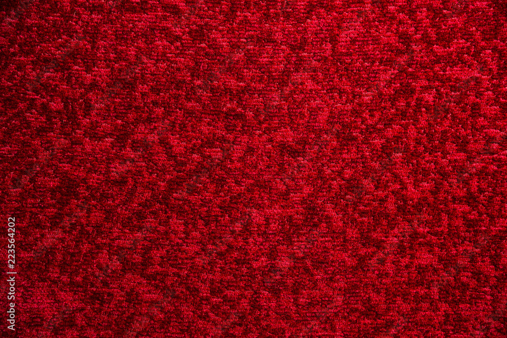 Texture of a dark red carpet. Close-up of gradient light Stock Photo ...