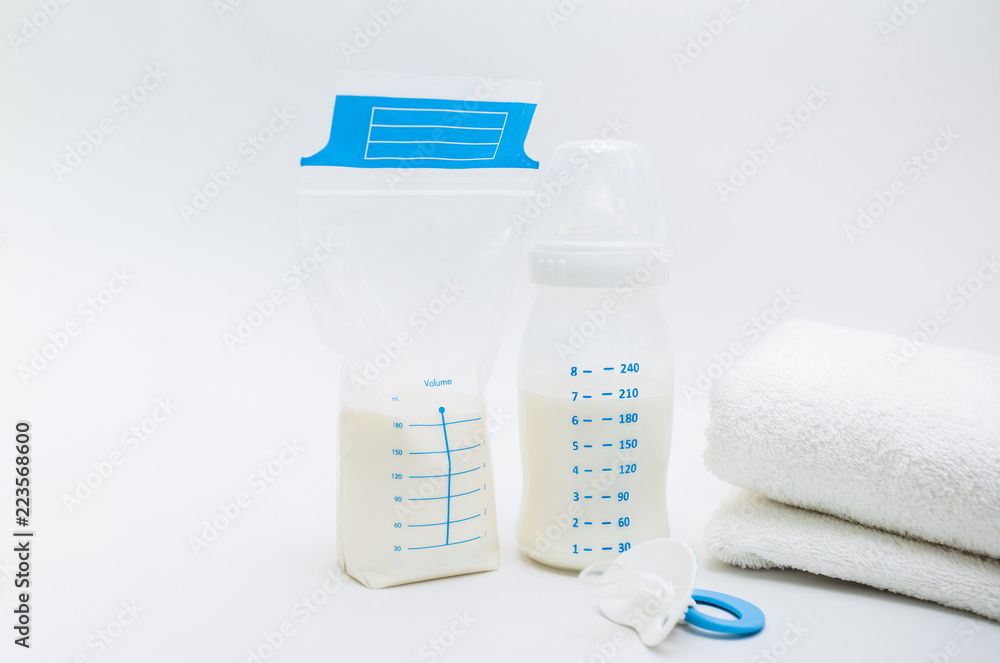 Baby milk Stock Photo | Adobe Stock