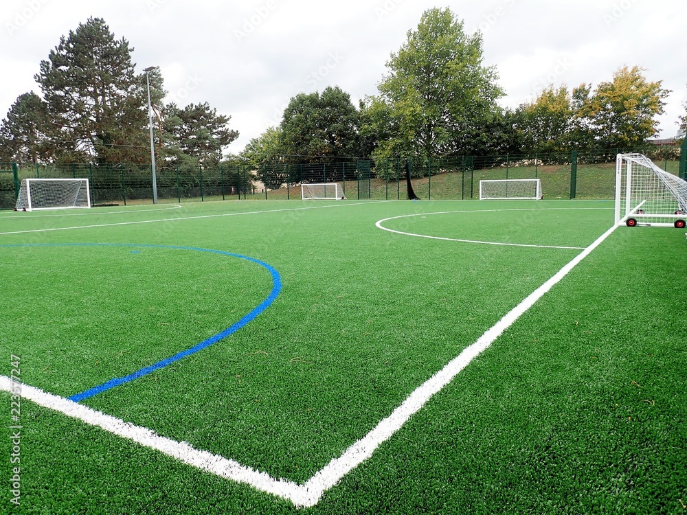 Floodlit all-weather artificial football pitch at William Penn Leisure ...