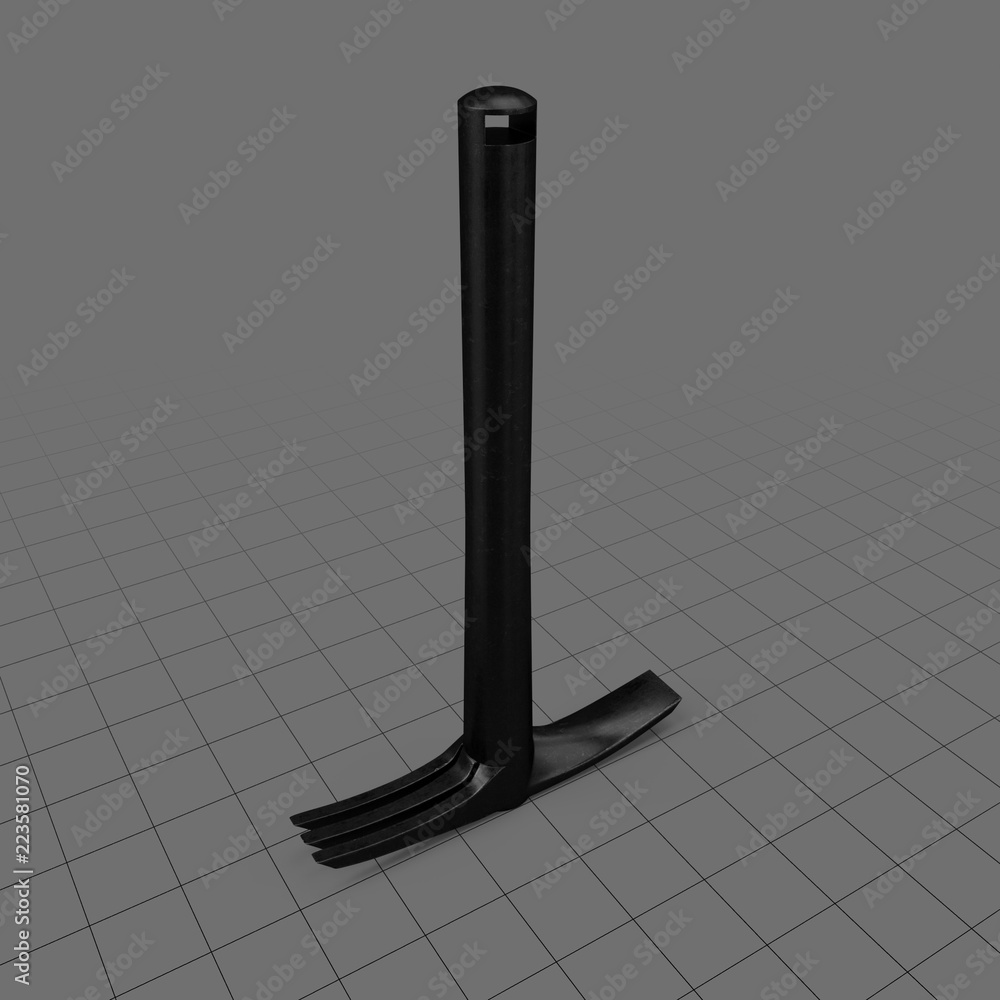 Dual head hoe Stock 3D asset | Adobe Stock