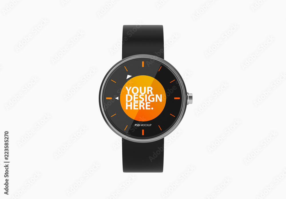 Smart Watch Mockup Stock Template | Adobe Stock