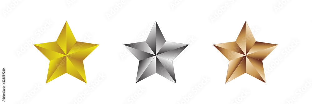 Star Award icon and logo set 1 Stock Vector | Adobe Stock
